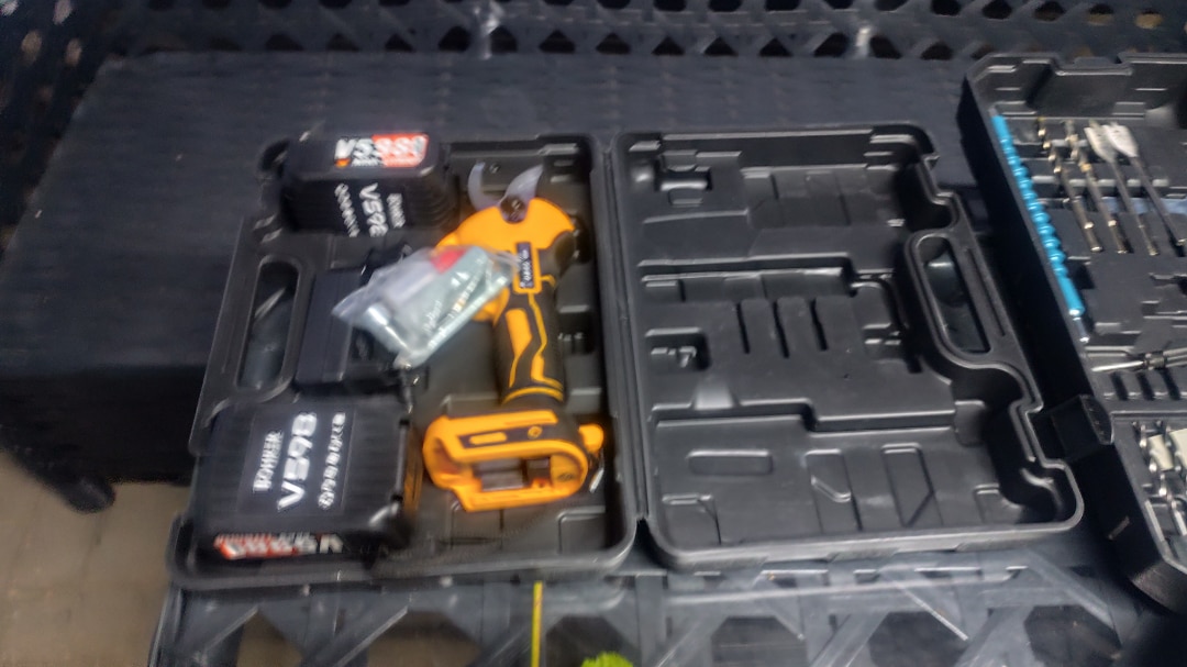 Böhrer Alman 4451-6807 5 Akülü 2 Şarjlı Kömürsüz V598 5AH Profesyonel 6 ...