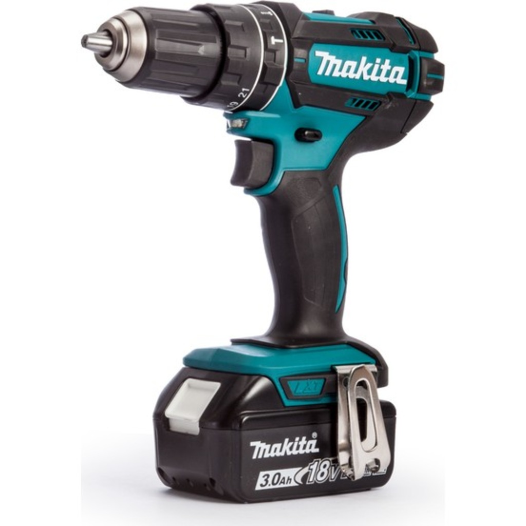 Makita DHP482RFE 18V 3.0 Ah Li-ion Çift Akülü Darbeli Matkap Vidalama ...