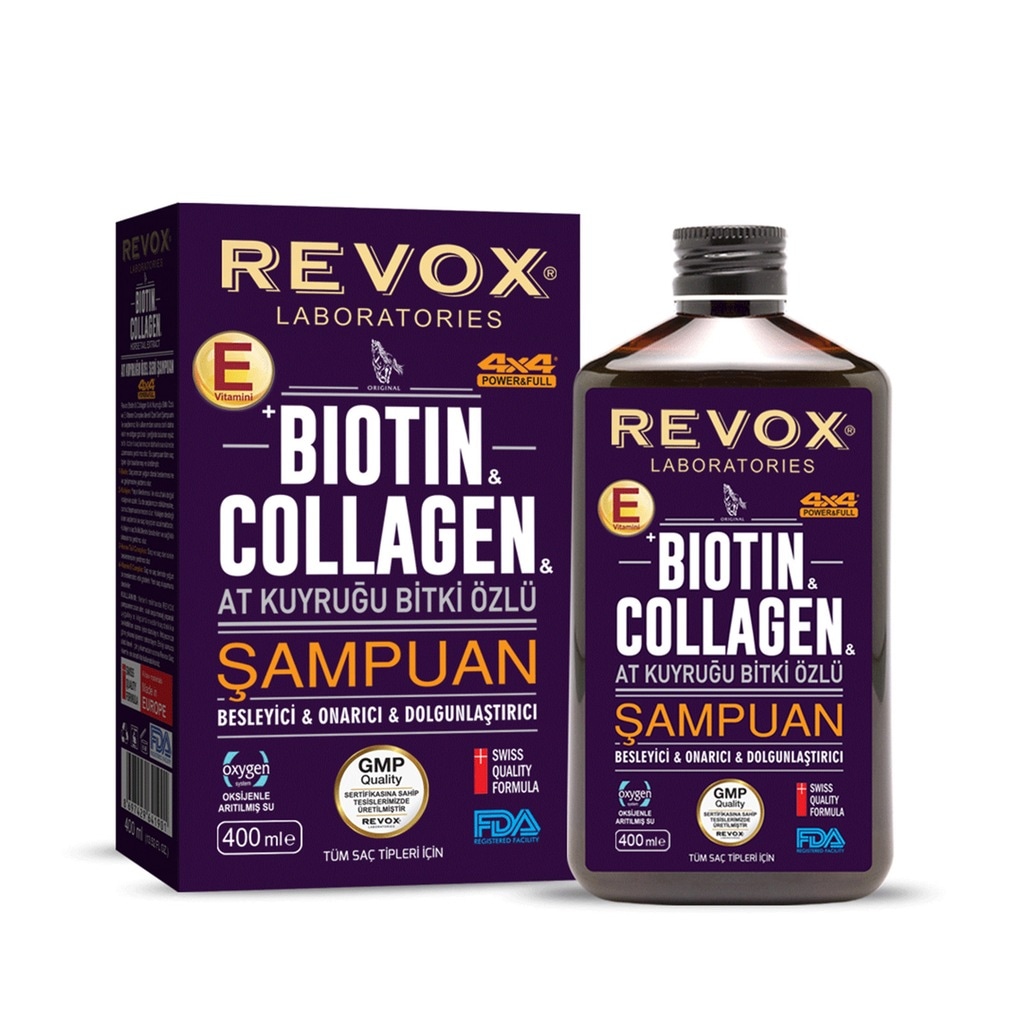 Revox Biotin Collagen Şampuan 400 ML Fiyatları ve Özellikleri