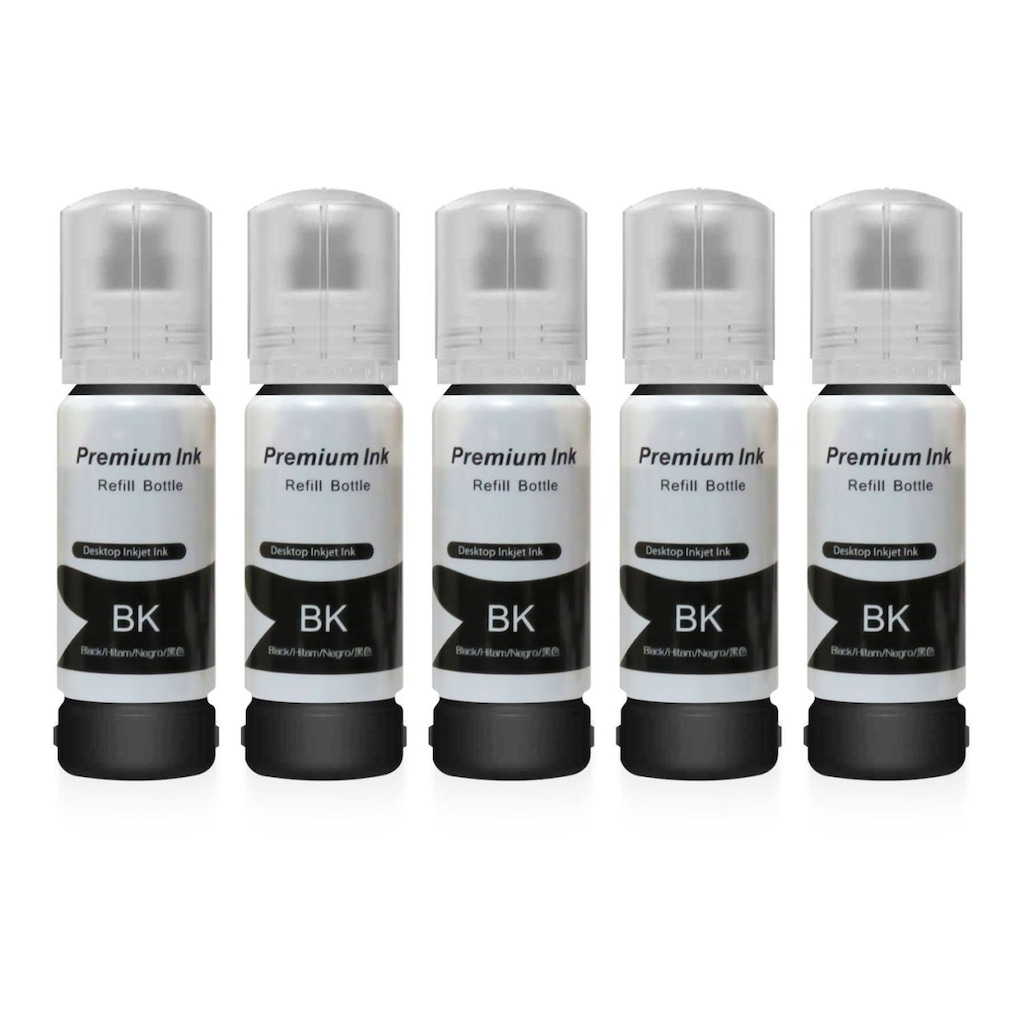 Epson Ecotank L3151 İçin5 Adet Siyah Photoink Mürekkep Fiyatları ve ...