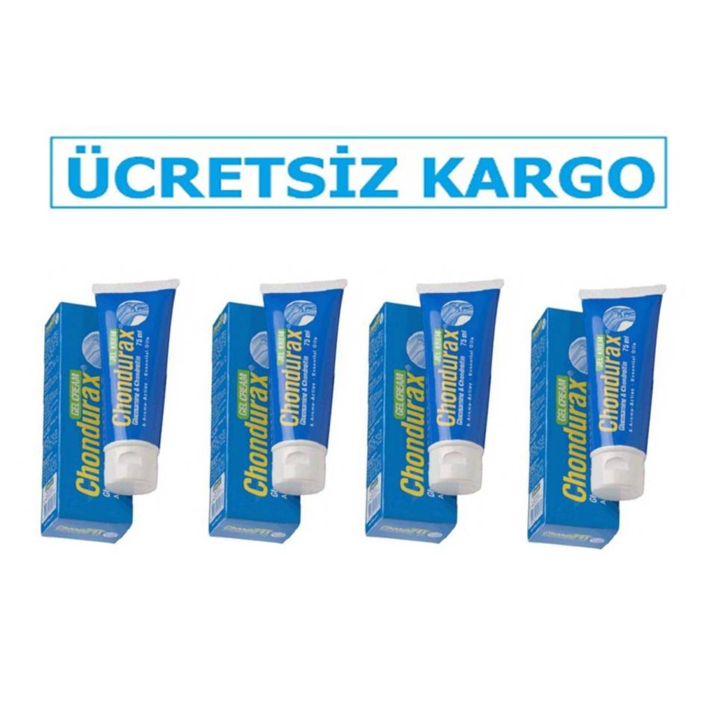 Chondurax Glucosamine Chondroitin Jel Krem 75ml - 4 Adet - n11.com