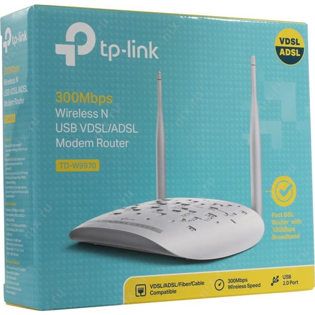 Tp-lınk Td-w9970 300mbps Fiber Modem/router Adsl Vdsl - n11.com