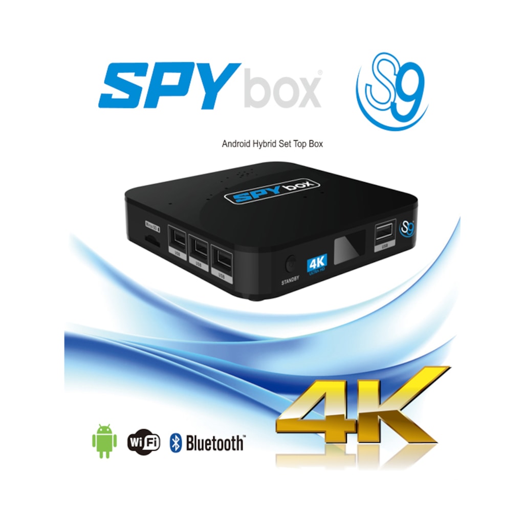 Spybox S9 4k Uhd Android Uydu Alıcısı + 1 Yıllık Server Hediye - n11.com