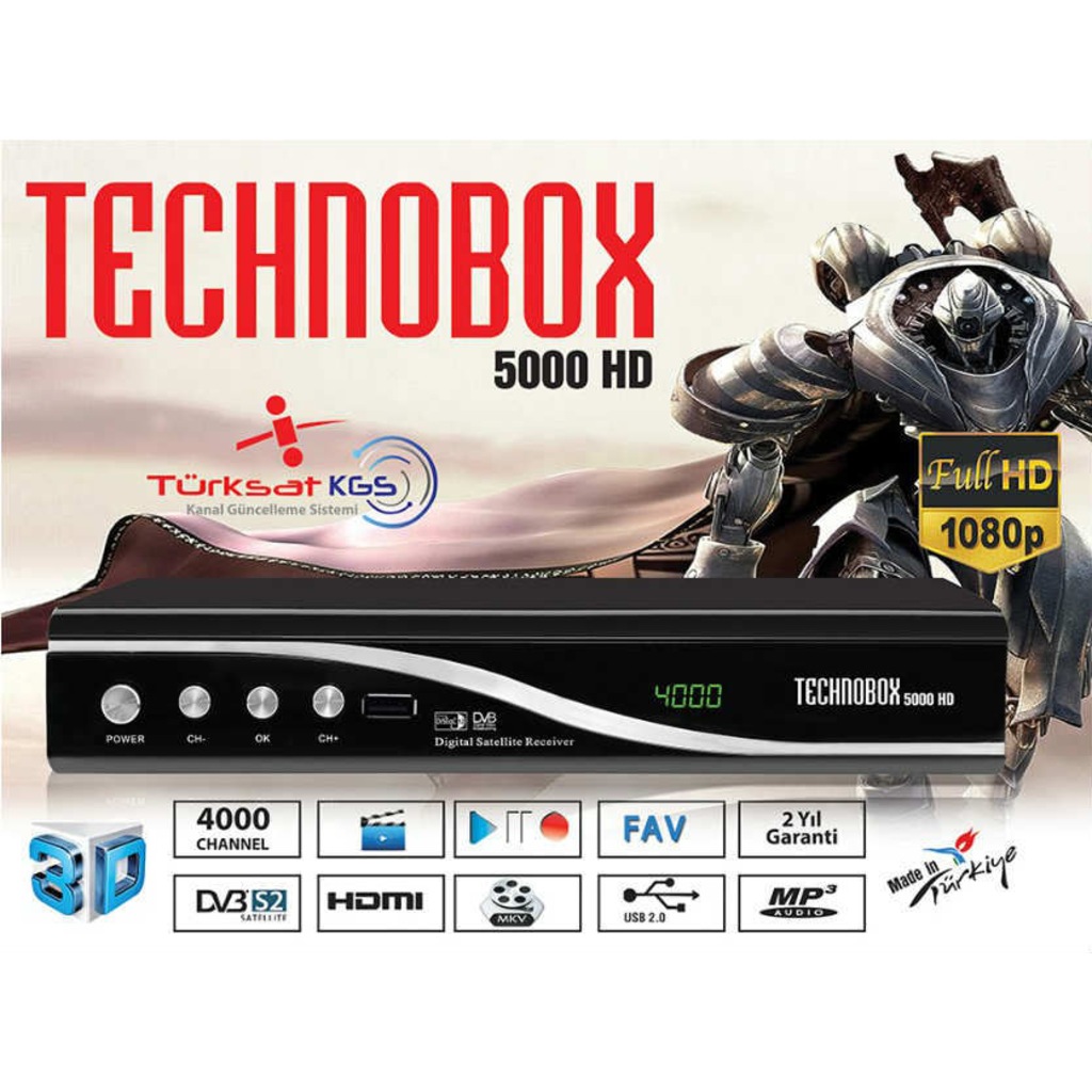 TECHNOBOX 5000 HD 2014 MODEL TKGS Fiyatları ve Özellikleri