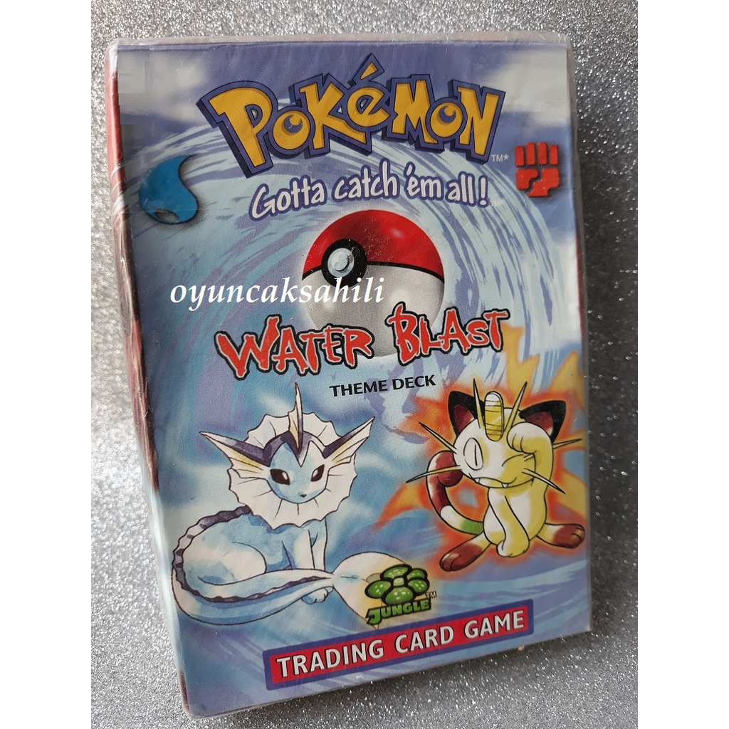 Pokemon Kart Water Blast 62 Nintendo Orjinal Oyun Kartı Themedeck - n11.com