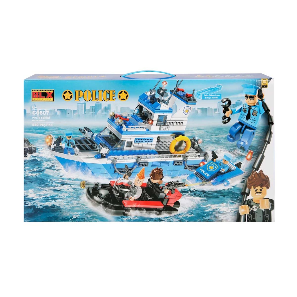 BLX Lego Polis Gemi Yapım Seti 540 Parça Fiyatları ve Özellikleri