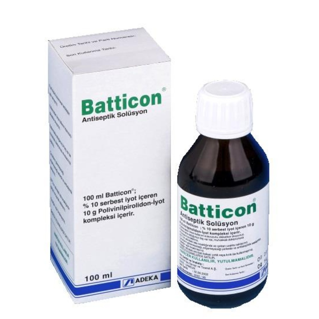 Batticon Antiseptik Solüsyon 100ml. (batikon) - n11.com