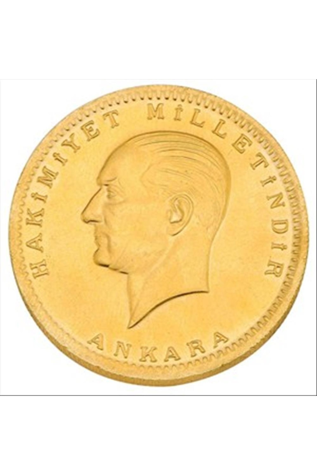 Cumhuriyet Ata Lira 5'li Darphane ( + 1 Adet 0,11 Gram 24 Ayar ...