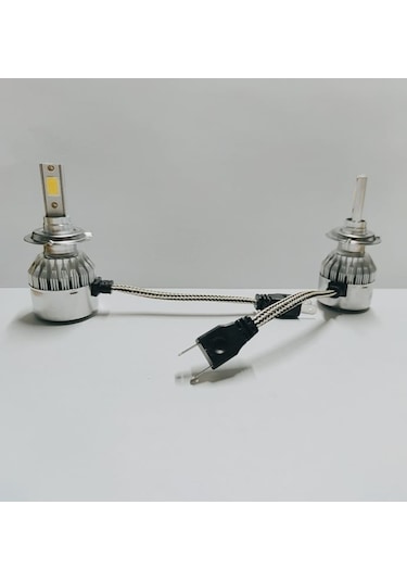 Supernova Buz Mavi H7 Simsek Etkili Zenon Cob Led Xenon Led Headl ...