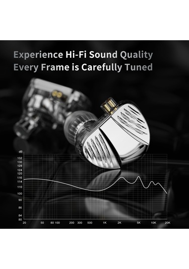 Trn V10 Pro Type-C Çıkarılabilir Kablolu Kulak İçi Kulaklık Gümüş ...