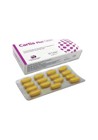 Cartia Plus 30 Tablet Fiyatları ve Özellikleri