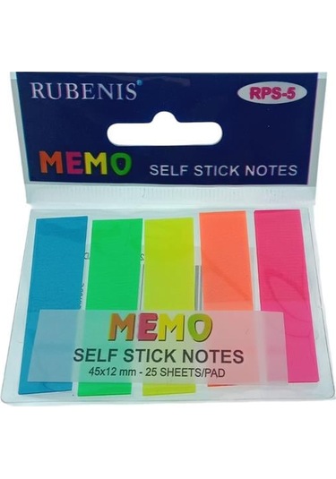 Rubenis Post-it 45x12 MM Fiyatları ve Özellikleri