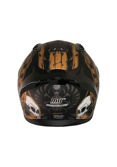 Mts Pro Helmets M-801 Snake Full Face Motosiklet Kaskı Anubis M ...