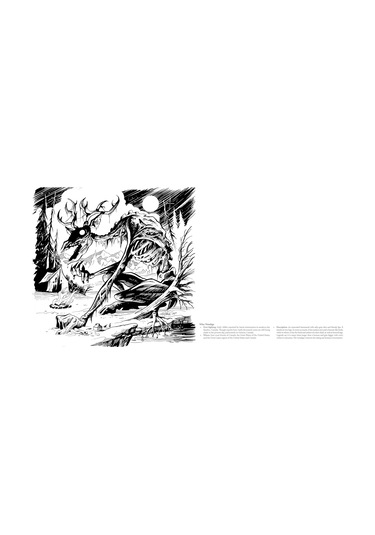 The Cryptid Creatures Coloring Book: From Bigfoot And Mothman To The ...