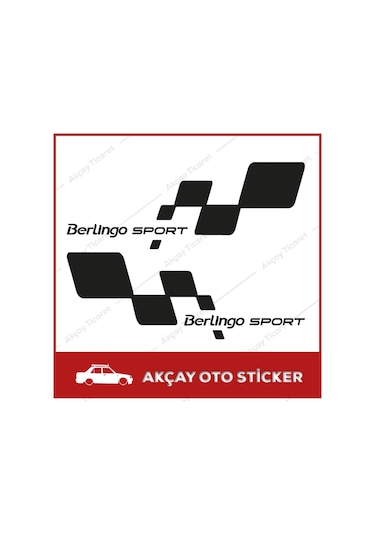 Citroen Berlingo Sticker (Takım Set) Berlingo Araba Sticker Yeşil-60Cm ...