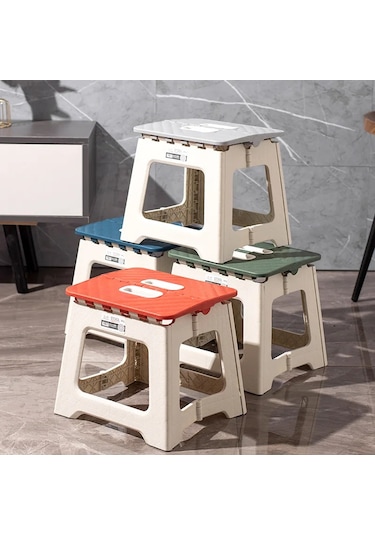 Kalınlaşmış Katlanır Tabure, Mini Taşınabilir Açık Piknik Kamp ...