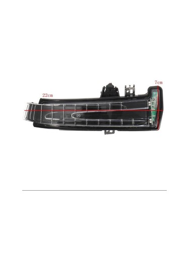 Araba Dc12v 1.8w Led Sağ Yan Dikiz Aynası Dönüş Sinyali Işık Gösterge ...