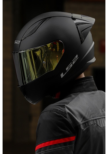 Ls2 Rapid Race Sarı Camlı Kask Mat Siyah XL Fiyatları ve Özellikleri