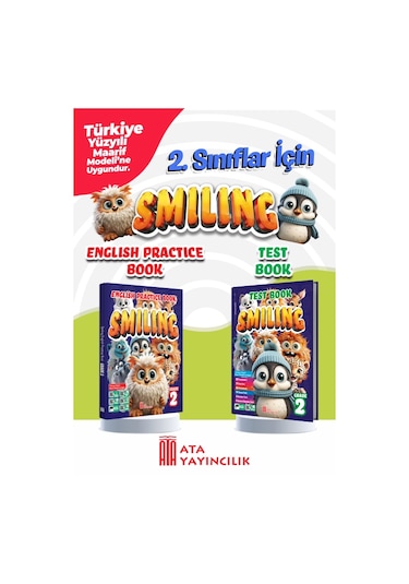 2. Sınıf Smiling English Practice Book + Smiling Test Book Set ...