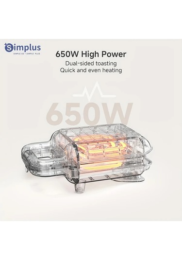Sunshine011 Bej Simplus Sandwich Maker Kahvaltı Makinesi 650w Yüksek ...