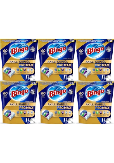 Bingo Akıllı Kapsül Pro Max Bulaşık Makinesi Deterjanı 360 Adet ...