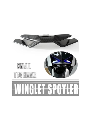 Xmax Techmax 250/300 2023-2024 Far Altı Winglet Spoyler Aksesuar Karbon ...