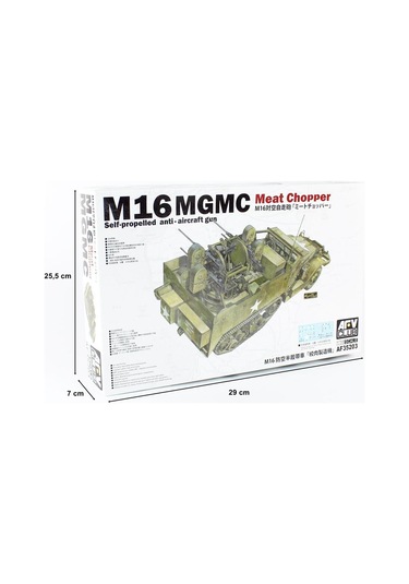 Afv Club Af35203 1/35 M16 Yarı Paletli Uçaksavar Demonte Plastik Maketi ...