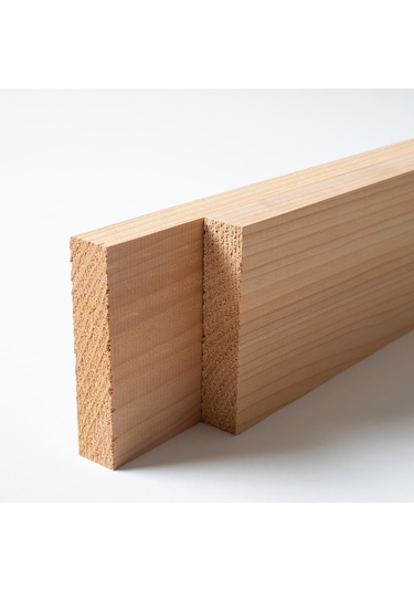 Ecs Sedir(Katran) Çıta Tahta Ahşap Blok Planyalı Silinmiş Kereste-10X20 ...