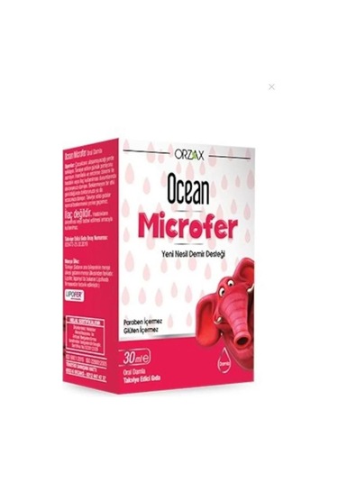 Orzax Ocean Microfer Takviye Edici Gıda 30 Ml - Damla Fiyatları ve ...