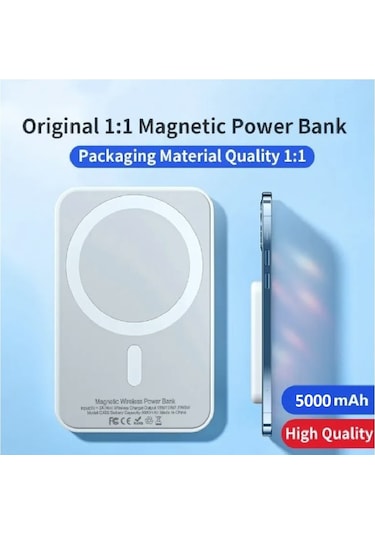 5000mah Magsafe Wireless Kablosuz Powerbank Fiyatları ve Özellikleri