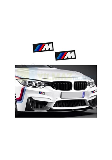 Bmw M Logo Depo Kapa Bagaj Tampon Oto Sticker Yap t rma 2 Adet 7 8 X 2 8 Cm 4 Adet Fiyatlar ve Ozellikleri