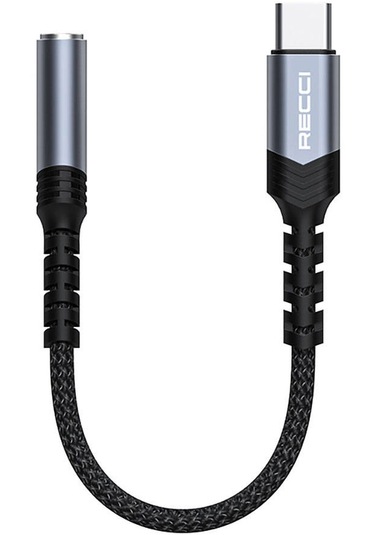 Type-c Den Aux Dönüştürücü Kablo Recci Rds-a25 3.5mm To Type-c Audio ...