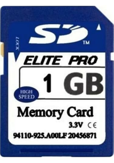 Elite Pro 1Gb Sd Kart Pro High Speed Secure Digital Flash Memory ...
