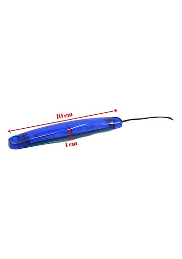 1 Adet Mavi Parmak Lamba 9 Led 12v 24v Fiyatları ve Özellikleri