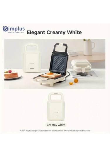 Sunshine011 Bej Simplus Sandwich Maker Kahvaltı Makinesi 650w Yüksek ...