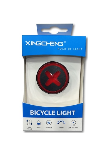 Xing Cheng X 30 Lümen Usb Şarjlı Bisiklet Arka Stop Lambası Kırmızı ...