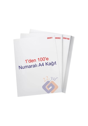 1 Den 100 E Numaralı A4 Fotokopi Kağıdı Fiyatları ve Özellikleri
