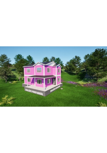 Ballife Prefabrik 142 M2 Standart Dubleks Prefabrik Konut Fiyatları ve ...