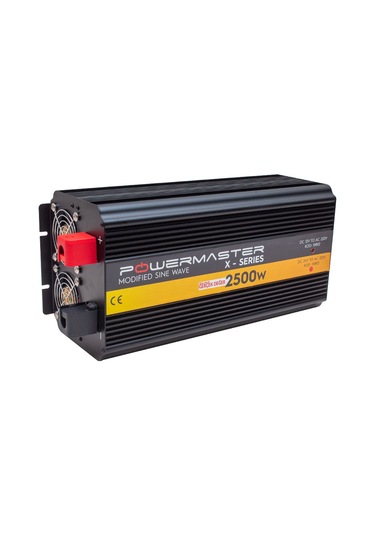 Powermaster 12-220v 12v 2500 Watt Modified Sinus İnverter 12v-220v ...