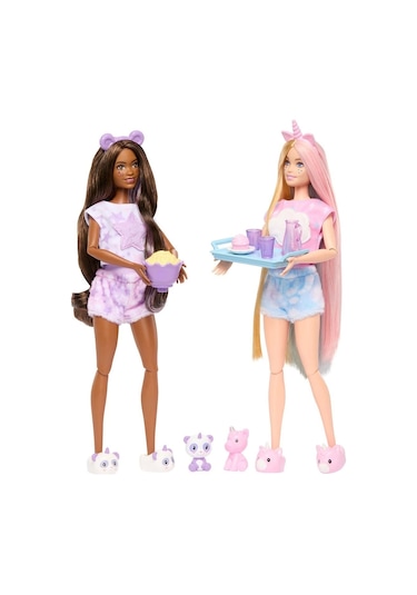 Barbie Cutie Reveal Pijama Partisi İkili Set HRY15 Fiyatları ve Özellikleri