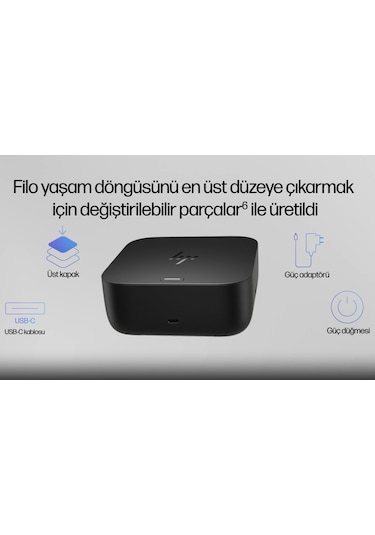 HP G6 9X3V1UT USB-C 100 W Universal Docking Station Fiyatları ve ...
