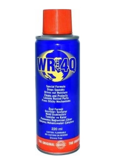 Wr 40 Genel Yağlayıcı Ve Pas Sökücü Sprey Tam Dolu 220 Ml Fiyatları ve ...