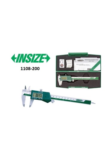 Insize 1108-200 Dijital Kumpas 0-200mm Standart Model Fiyatları ve ...