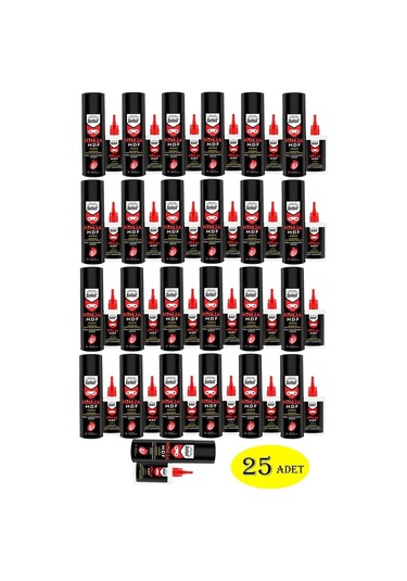 Selsil Ninja Mdf Hızlı Yapıştırıcı 400ml.+100gr. 25adet 290 ML ...