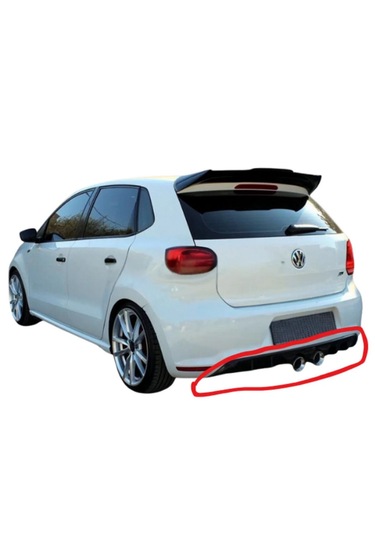 Volkswagen Polo R400 Difüzör Plastik Parlak Siyah Egzoz Hariç Fiyatları ...