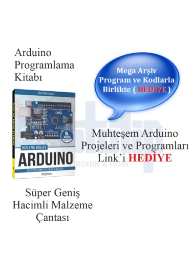 Arduino Başlangıç Seti Uno R3 ( Ch340 ) 107 Parça 344 Adet Fiyatları ve ...