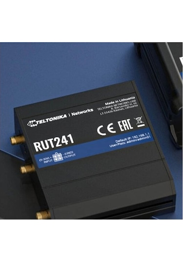 Teltonika RUT241 4G Lte 2.4 GHz 70 Mbps Router Fiyatları ve Özellikleri