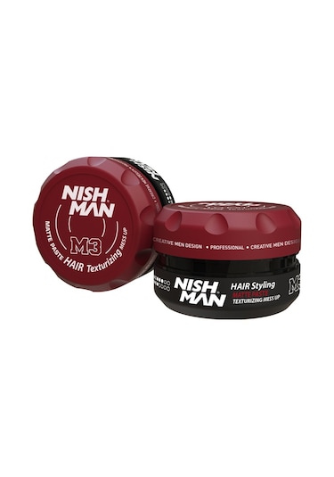 Nishman M3 Mess Up Saç Şekillendirici Mat Wax 100 ML Fiyatları ve ...