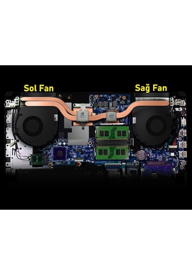 Asus Fx504ge-71200t Fan V1 Sağ Fan 1 Adet Fiyatları ve Özellikleri