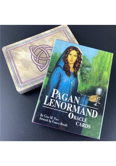 Pagan Lenormand Oracle Kartları Tam İngilizce Klasik Masa Oyunları ...